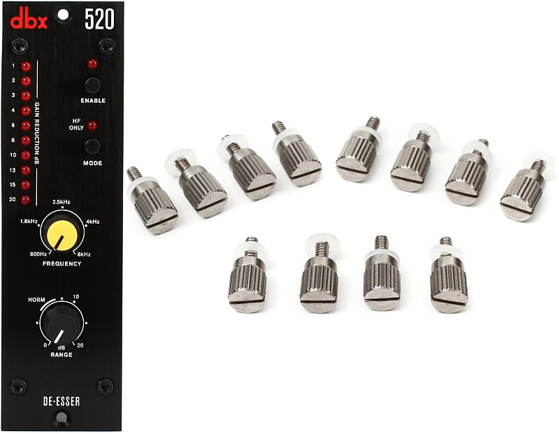 dbx 520 500 Series De-Esser Bundle with Radial ThumbSet | Reverb