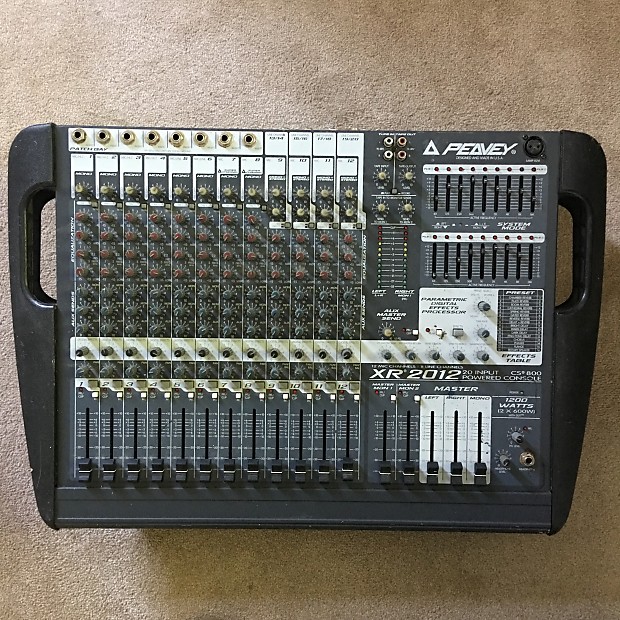 Peavey XR2012 Powered mixer desk | Reverb
