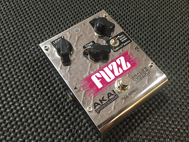 Akai Fuzz Professional Analog Custom Shop Tri-Mode Fuzz | Reverb