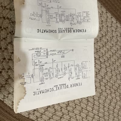 Fender Deluxe Reverb schematics and layout | Reverb