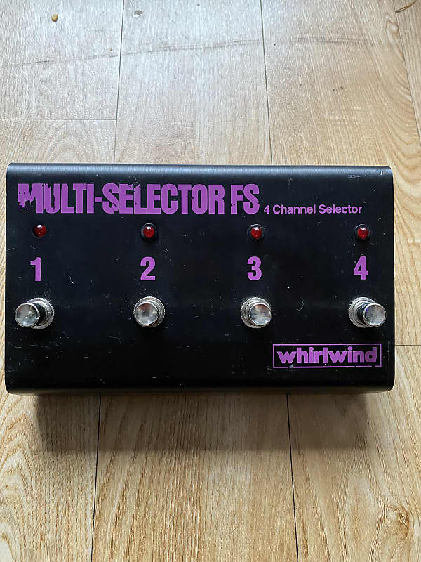 Whirlwind Fs 4 channel selector 2010s | Reverb