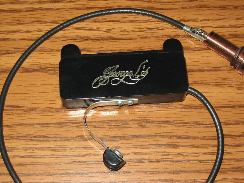 George L's George L's Acoustic Soundhole Pickup 2000's Black | Reverb