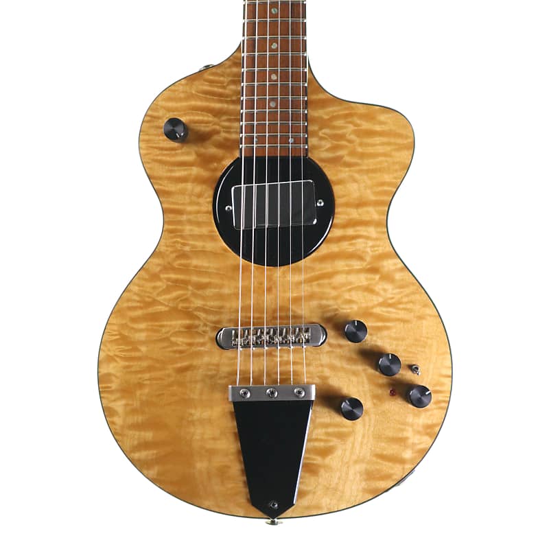 Rick Turner Model 1C-LB Electric Guitar, Natural Quilt | Reverb UK