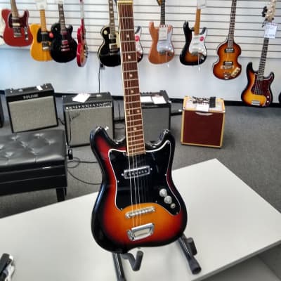 Decca Teisco 335 Style mid-sixties Green Sunburst | Reverb