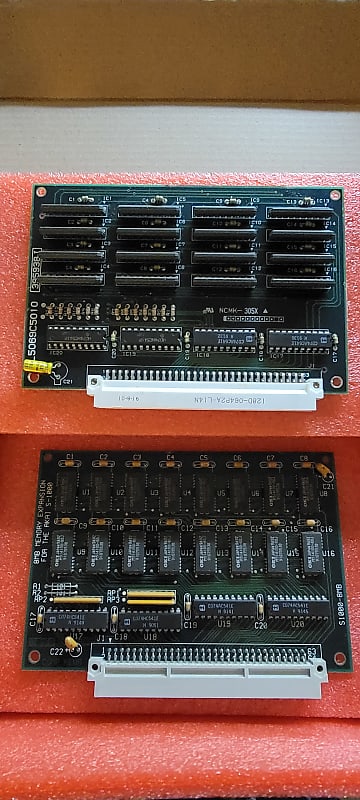 (x1 board) Akai S1100 S1000 8MB 4MW Ram Memory Expansion | Reverb