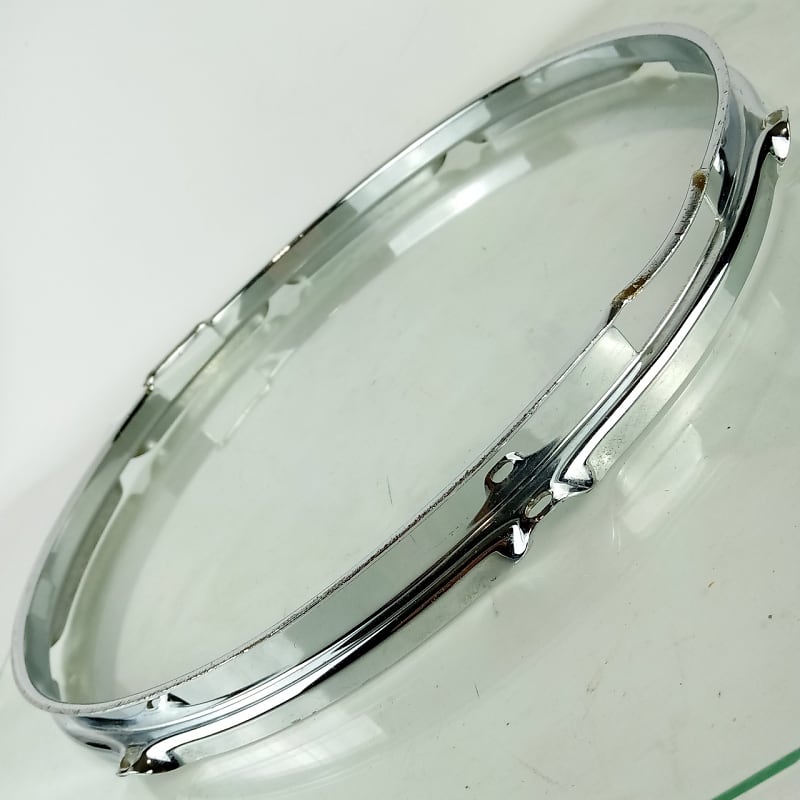 Ludwig 15"COB Triple-Flange Snare Drum Rim/Hoop Chrome-BRASS | Reverb