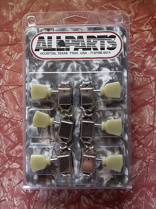 Allparts TK-0877-010 ECONOMY VINTAGE-STYLE 3X3 KEYS WITH | Reverb