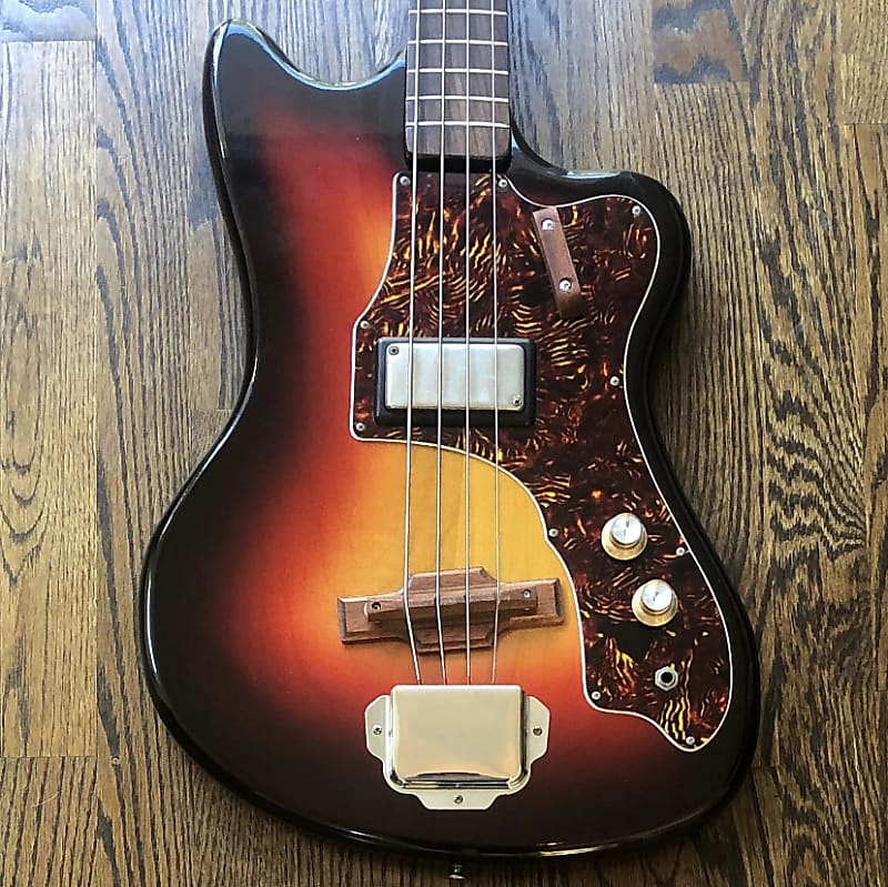 Supro Taurus 1966 Sunburst | Reverb