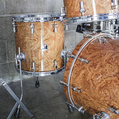 Sonor Delite Walnut Roots 4 Piece Drum Kit | Reverb