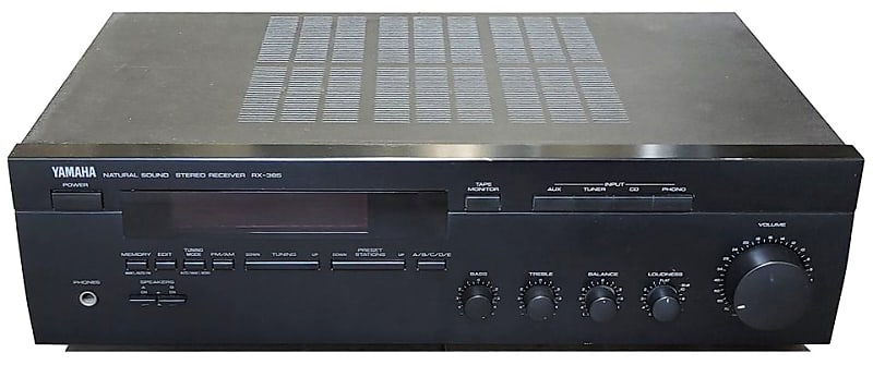 Vintage Yamaha RX-385 Stereo Receiver Amplifier | Reverb