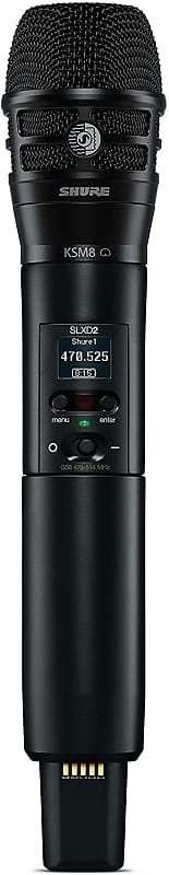 Shure SLXD2/K8B-H55 Handheld Transmitter with KSM8 Dualdyne | Reverb