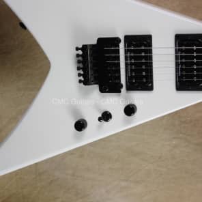 Jackson USA Custom Shop Double Rhoads King V Snow White | Reverb
