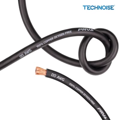 PRV PW00AWG - Black 00 Gauge Car Audio Ground Oxygen Free | Reverb