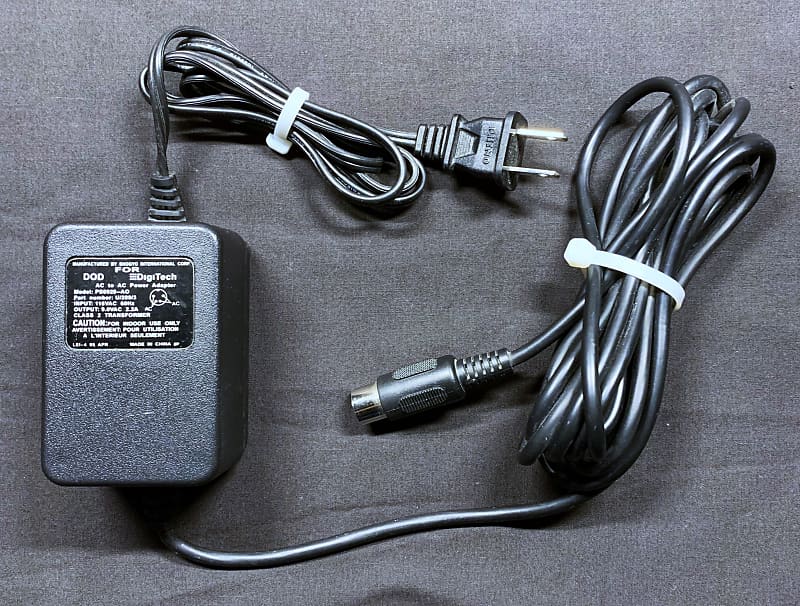 Used 1995/96 Digitech RP10 4-pin 9-volt VAC Power Supply | Reverb