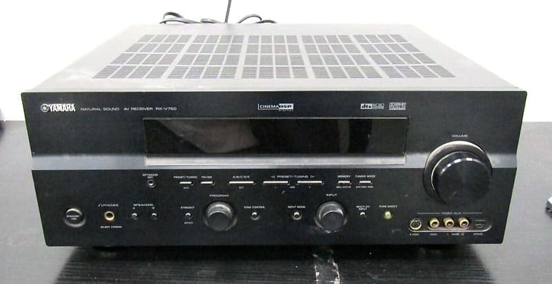 Yamaha RX V750 7.1 Channel 400 Watt Receiver - Tested & Works | Reverb