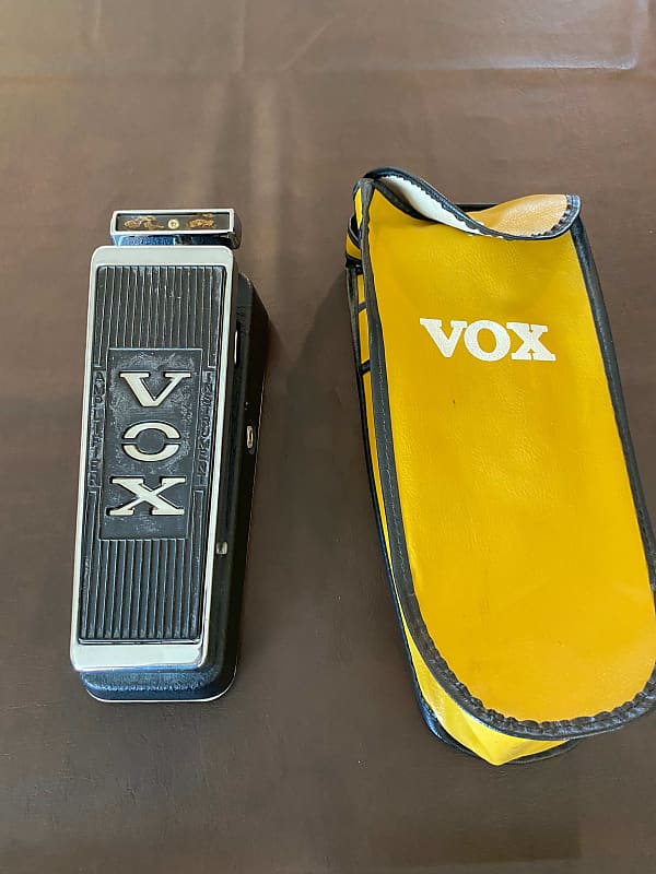 Vox Stereo Fuzz Wah 9-3700 1970s - Chrome / Black | Reverb