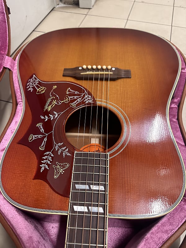 Gibson Hummingbird Custom Shop 2018 - Cherry | Reverb