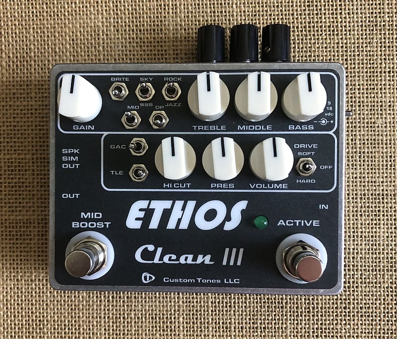 Custom Tones Ethos Clean III 2023 - Gray | Reverb