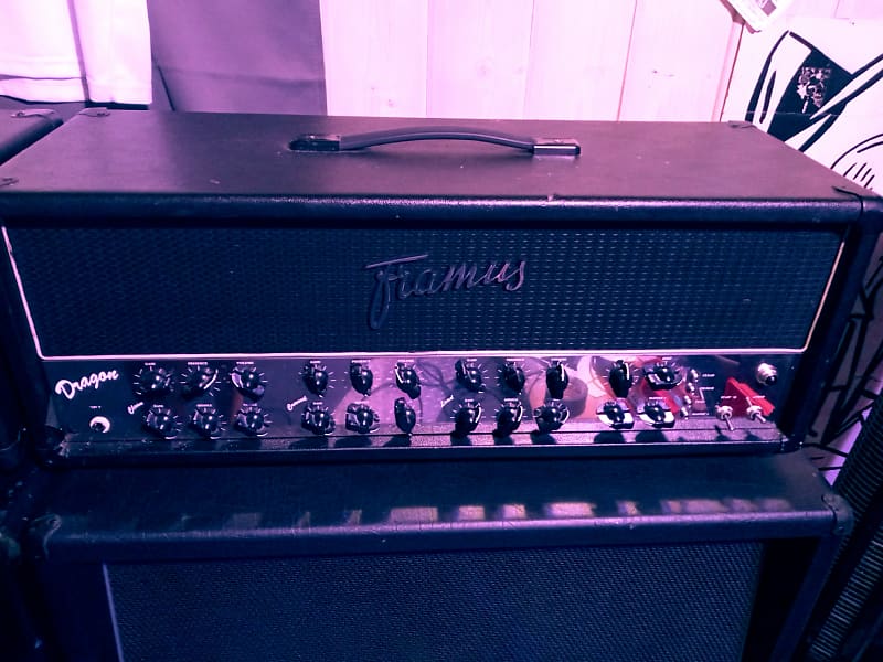 FRAMUS DRAGON 100 Watt Head El34's 2015ish Black | Reverb Australia