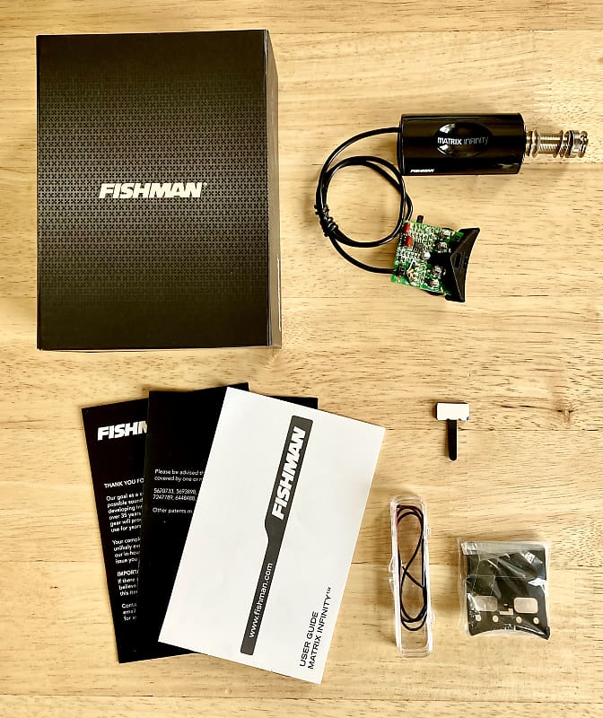 Fishman Matrix Infinity Preamp w/ Narrow Pickup | Reverb