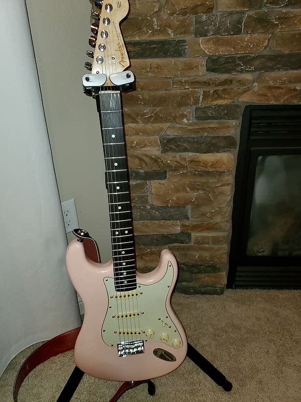 MJT & Warmoth Stratocaster 2022 - Nitro shell pink | Reverb