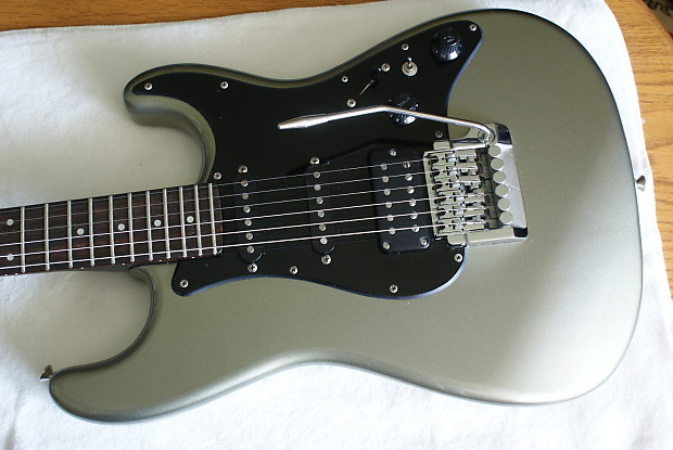 FENDER MIJ STRATOCASTER SYSTEM 3 BRIDGE MID 80'S GREEN GREY | Reverb
