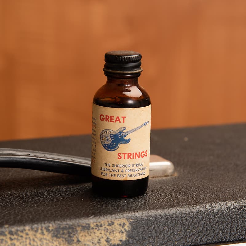 1970s-1980s "Great Strings" Vintage Guitar String Cleaner | Reverb