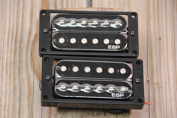 ESP Passive Humbucker Set Black | Reverb