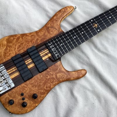 Acacia by Matt Friedman Custom 6-String Electric Bass Guitar | Reverb