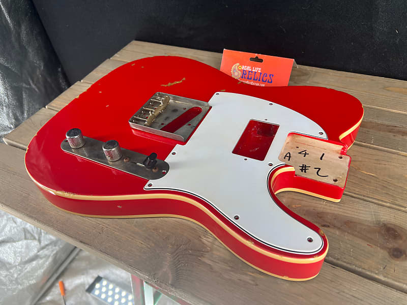 Real Life Relics Tele® Telecaster® Body Double Bound Aged | Reverb