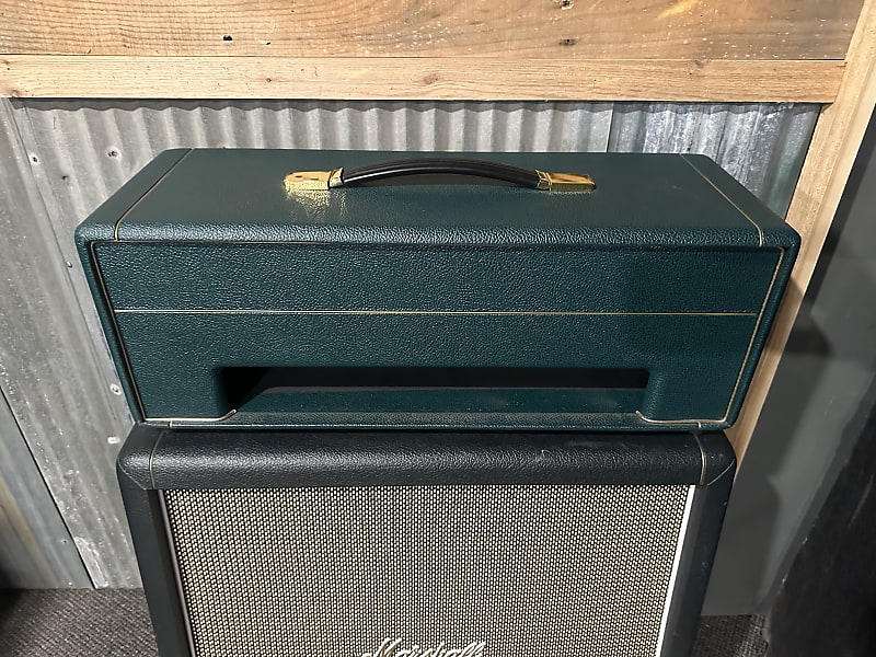 Marshall British style smallbox headshell box 2010 - Green | Reverb