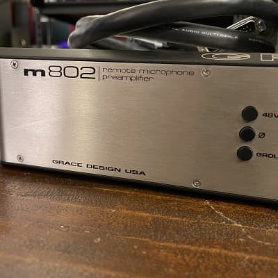 Grace Design m802 8 Channel Microphone Preamp Rare Digital | Reverb