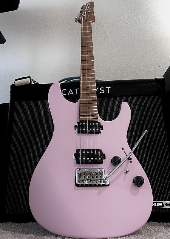 Ibanez AZ2402 Prestige Flat Pink Limited (Super rare finish) | Reverb