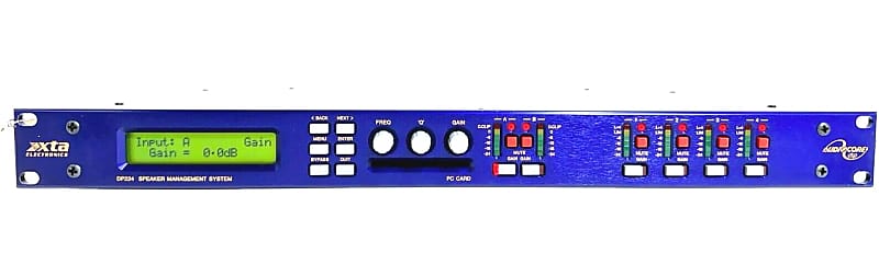 XTA Electronics DP224 2 In 4 Out Speaker Management System | Reverb