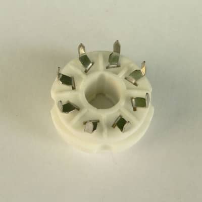 Octal ceramic 8 pin PCB Socket for Valve Guitar Jukebox | Reverb UK