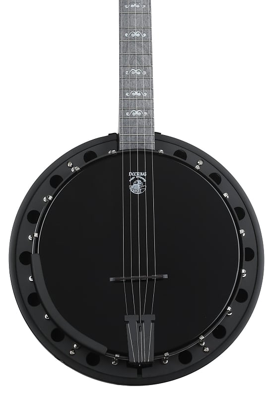 Deering Goodtime Blackgrass 5-string Resonator Banjo - | Reverb Deering Goodtime Blackgrass 5-string Resonator Banjo - | Reverb