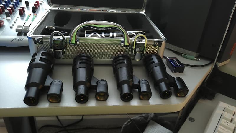 Audix 1 F12 & 3 F10 Drum mics Black | Reverb