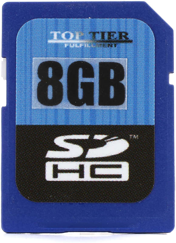 Top Tier SDHC Card - 8 GB (8-pack) Bundle | Reverb