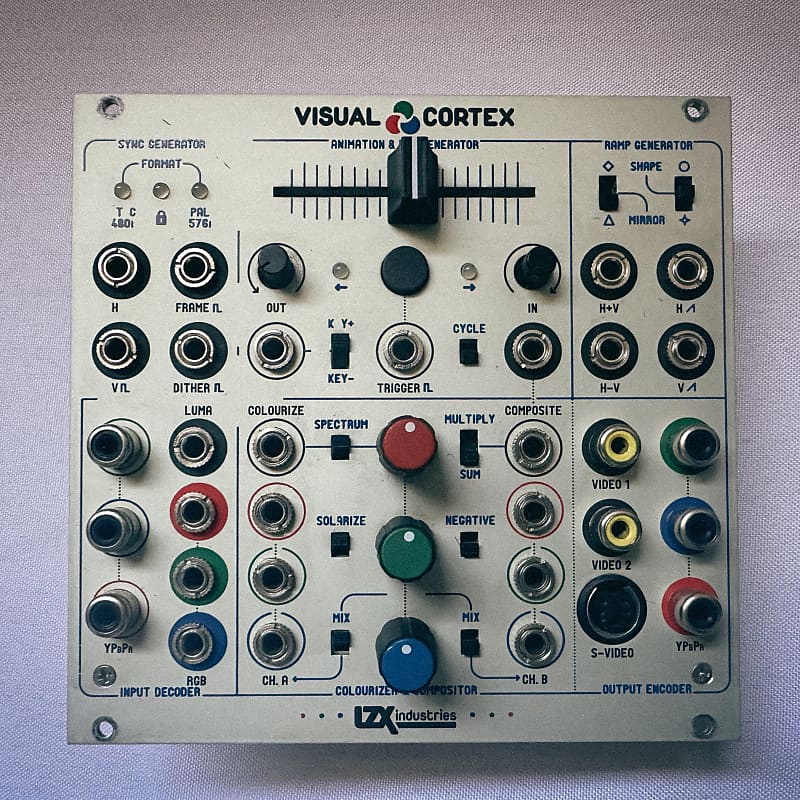 LZX Visual Cortex Core Video Synth Module | Reverb