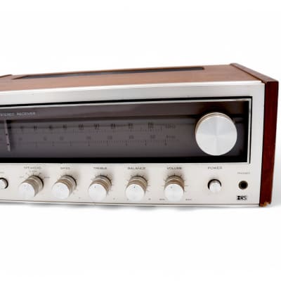 Vintage Realistic STA-52 Silver Face Wood AM/FM Stereo | Reverb
