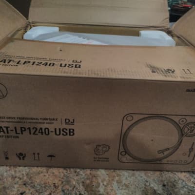 Audio-Technica AT-LP1240-USB XP Direct Drive DJ Turntable | Reverb
