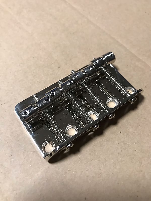 Fender Vintage style Jazz Bass Bridge Assembly (open box) | Reverb