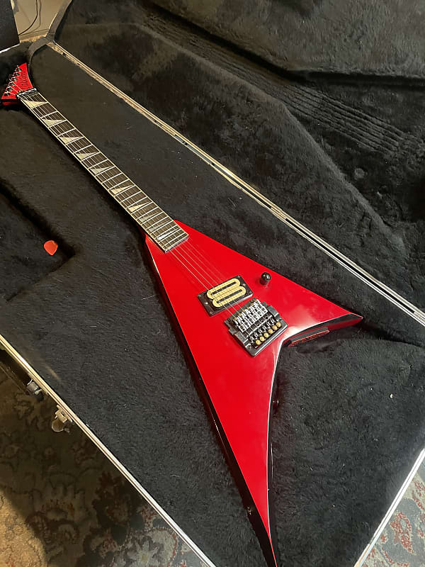 Jackson Rhoads employee owned custom shop 1983 Red | Reverb
