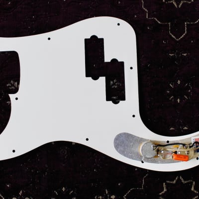 Precision Bass Pickguard 4 Ply Dark Red Tortoise Shell | Reverb