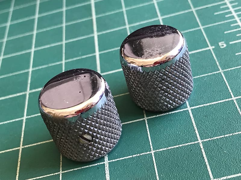 1960's Fender Barrel Knobs Telecaster Precision Bass | Reverb