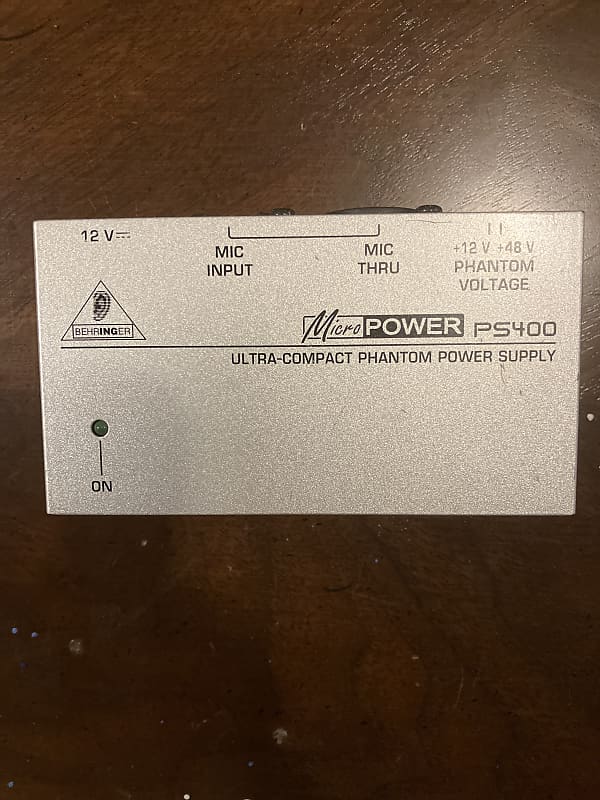 Behringer PS400 Micro Power Ultra-Compact Phantom Power | Reverb
