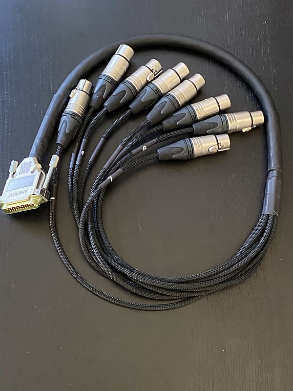Vintage King / Jumperz (8-Channel) DB25 to XLR-F Analog Snake | Reverb
