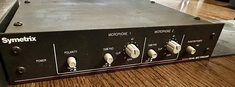 Symetrix SX202 Mic Pre-amp | Reverb