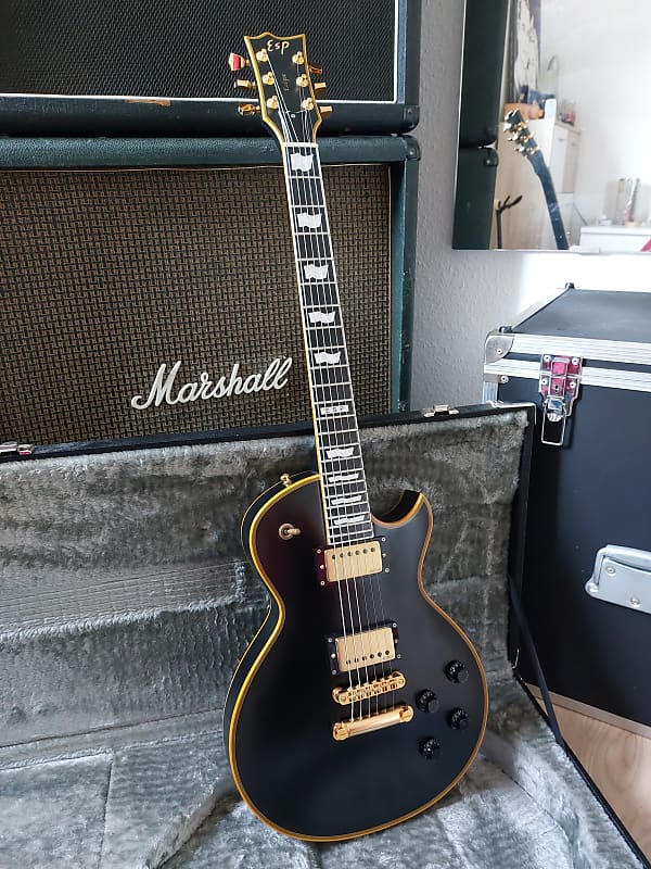ESP Eclipse I CTM Full Thickness Vintage Black 2010 | Reverb