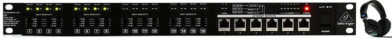 Behringer Powerplay P16-I 16-channel Input Module Bundle with | Reverb